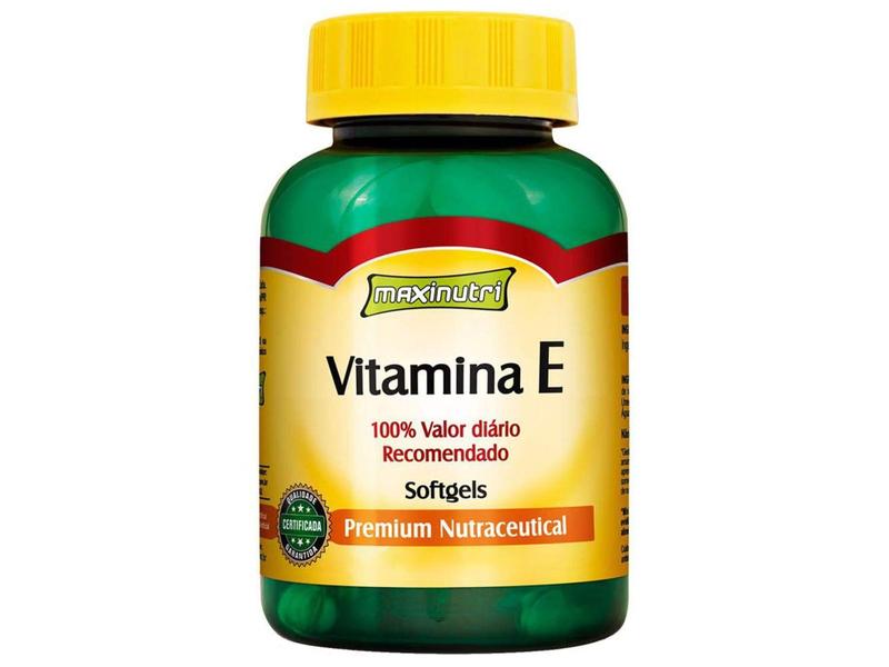 Vitamina E 10mg 60 Cápsulas - Maxinutri - Fitoterápicos e Vitaminas ...