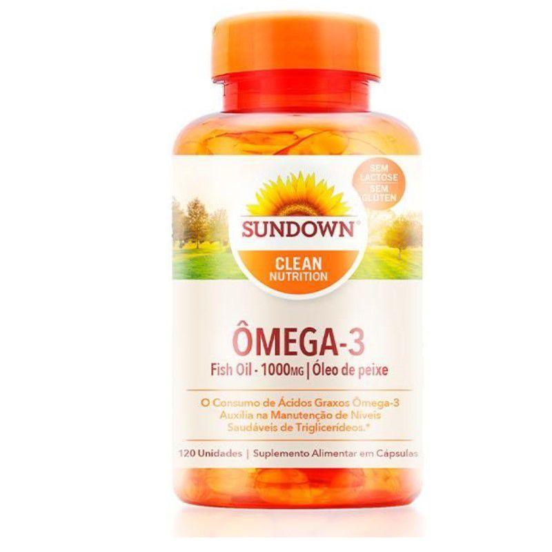 Vitamina omega 3 fish oil 1000 mg 120 cápsulas importado alta qualidade ...