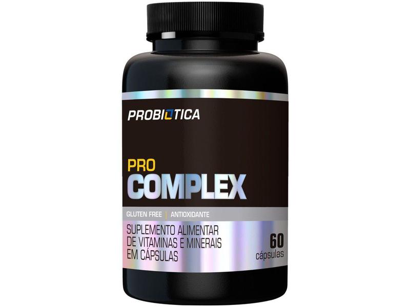 Vitamina Probiótica Pro Complex Neutra - 60 Cápsulas - Vitaminas A-Z ...
