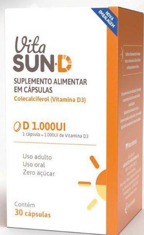 Vitasun D 1.000 Com 30 Capsulas - MERCOFARMA - Multivitamínico ...