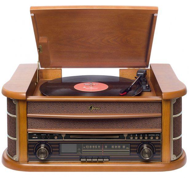 Vitrola Raveo New Opera Bluetooth Toca Discos Usb Bivolt - Vitrola e ...