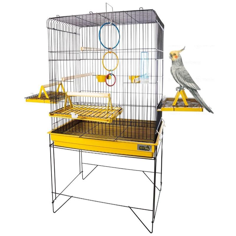 Viveiro Gaiola Calopsita Confort Triplex Gigante c/ 3 Saidas - Jelplast ...