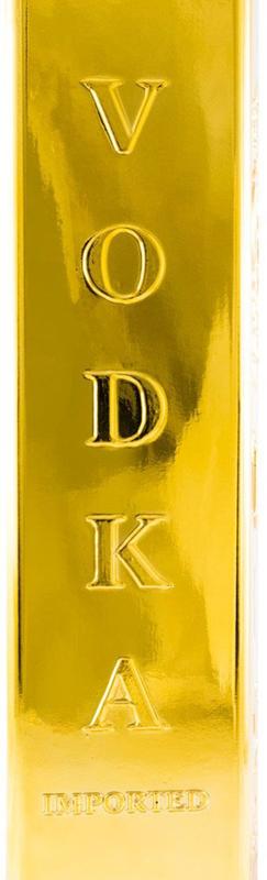 Vodka 3 Kilos Gold 999.9 - 1 Litro. - Vodka - Magazine Luiza