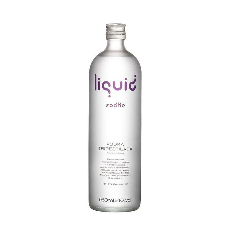Vodka Liquid First 950Ml - Vodka - Magazine Luiza