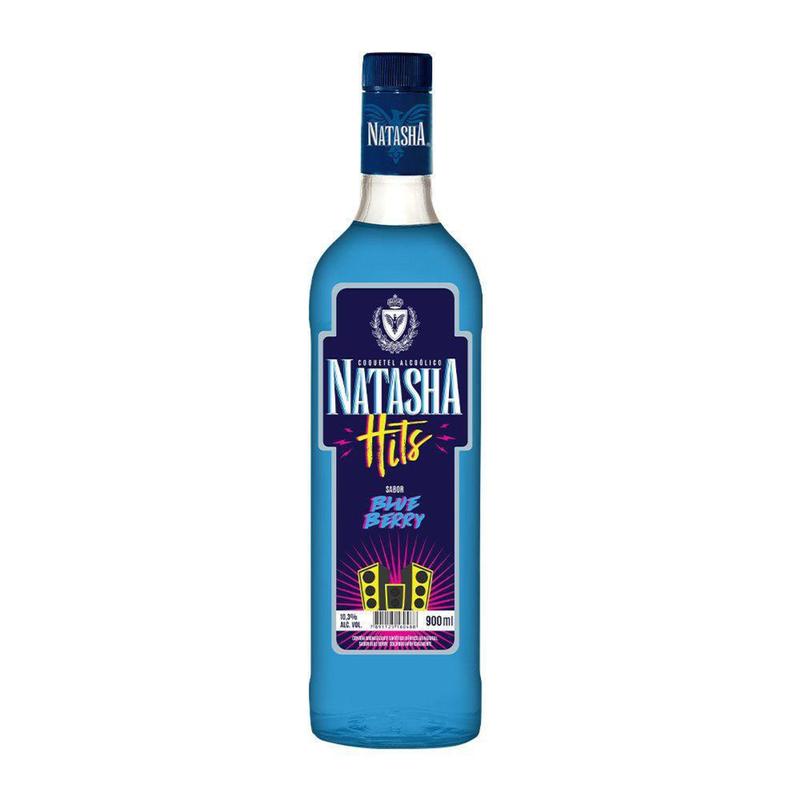 Vodka natasha hits blueberry 900ml - MARCA - Vodka - Magazine Luiza