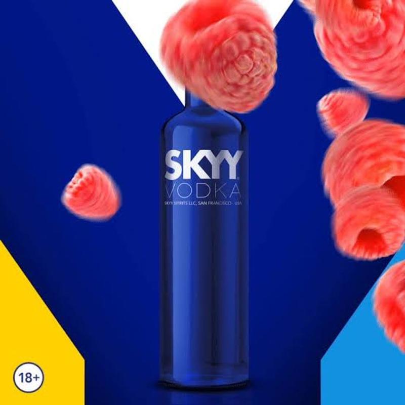 Vodka Sky Infusions Raspeberry 750 ml - Vodka - Magazine Luiza