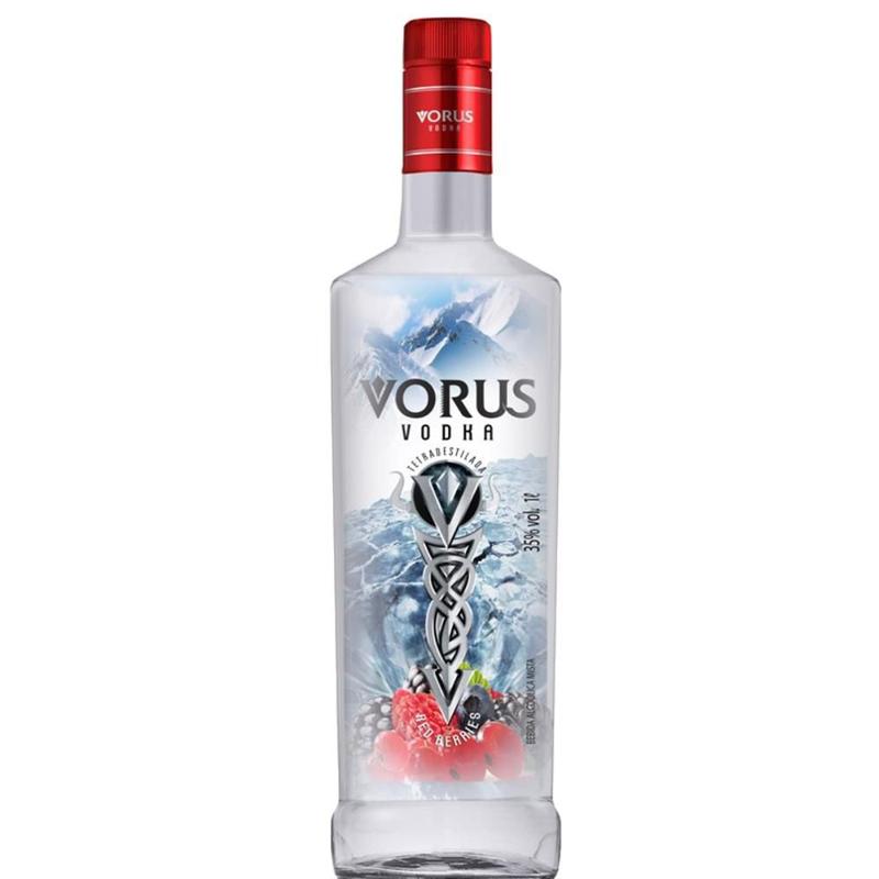 Vodka vorus frutas vermelhas - 1l - Vodka - Magazine Luiza
