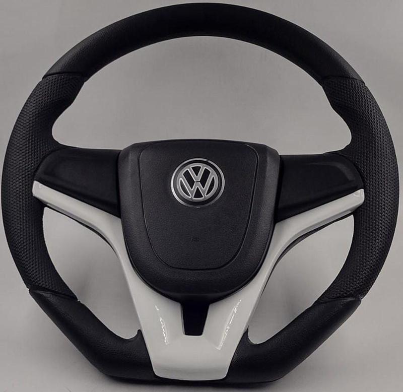 Volante Branco P/ Gol Parati Saveiro G2 G3 G4 C/ o Cubo - Volkswagen ...