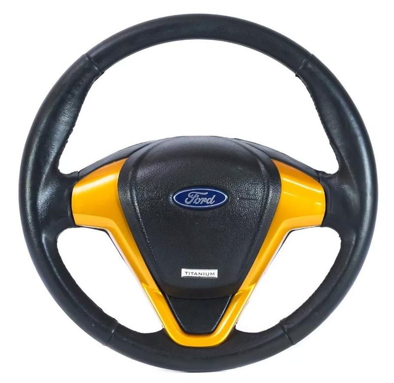 Volante Esportivo Titanium F100 F1000 F4000 F75 F250 + Cubo Ford ...