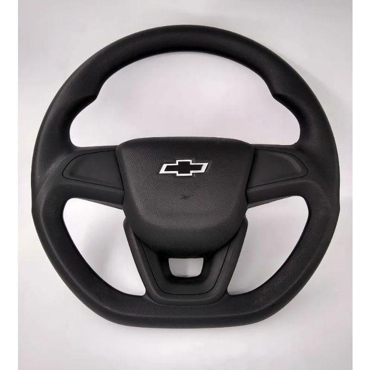 Volante Novo Ônix Logo Preto Corsa Wind Classic Prisma Celta ...