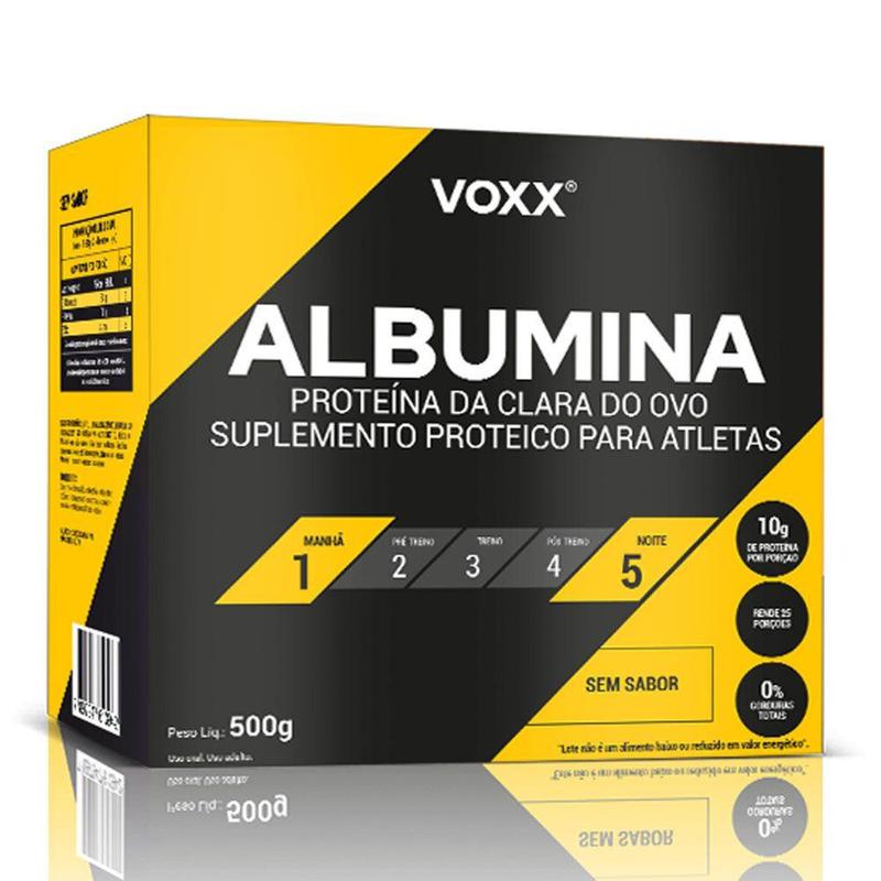 Voxx Albumina Sem Sabor Sachê 500g - Albumina - Magazine Luiza