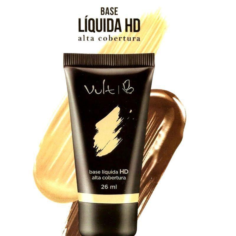Vult base liquida hd alta cobertura 26ml - Base Facial - Magazine Luiza