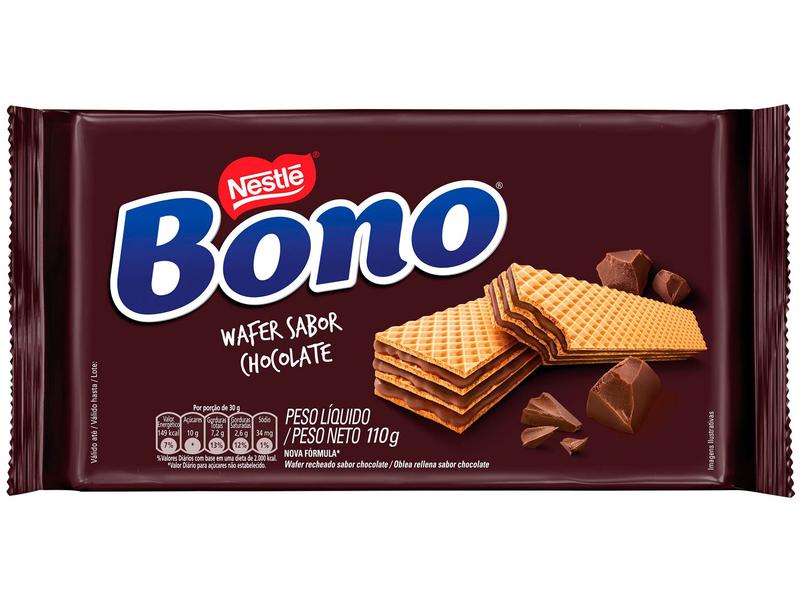 Wafer Chocolate Nestlé Bono 110g - Wafer - Magazine Luiza