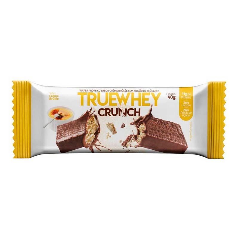 Wafer Proteico True Whey Crunch 40g - TRUE SOURCE - Chocolate Proteico ...