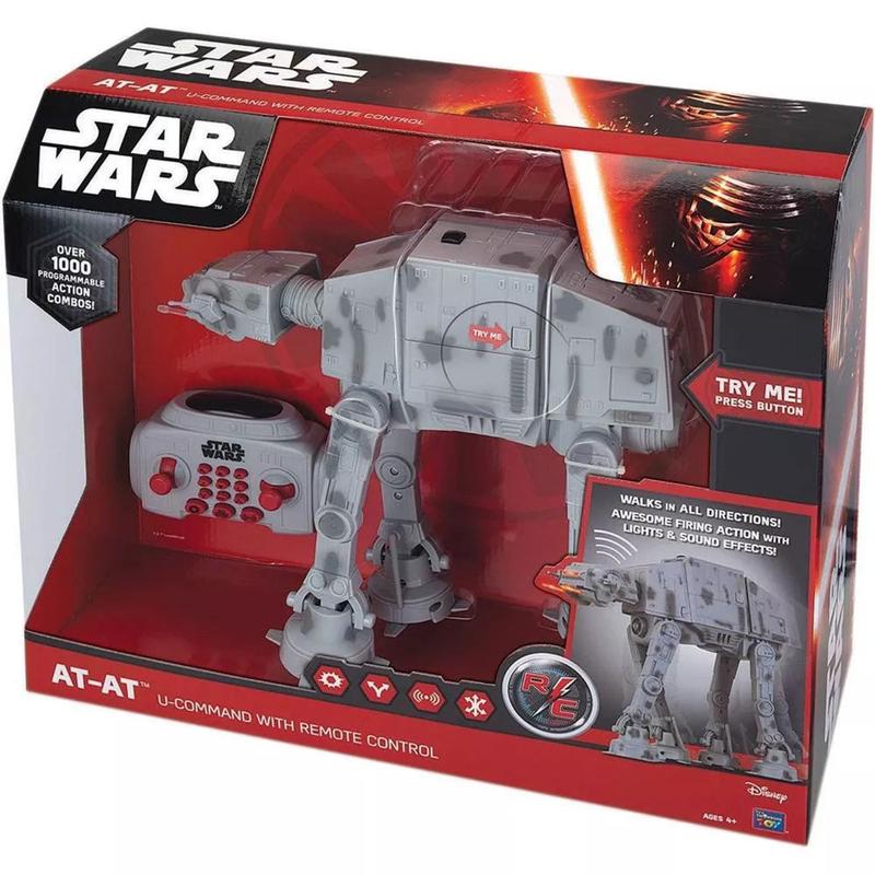 Walker AT-AT Controle Remoto Ucommand Star Wars - Toyng - Toyng ...