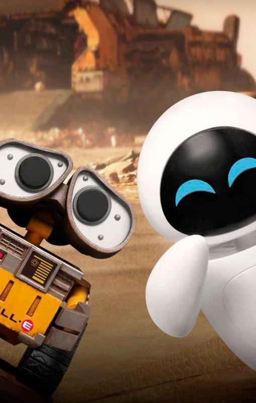 Wall-E and Eve - Wall-E - Mini Egg Attack - Beast Kingdom - Bonecos ...