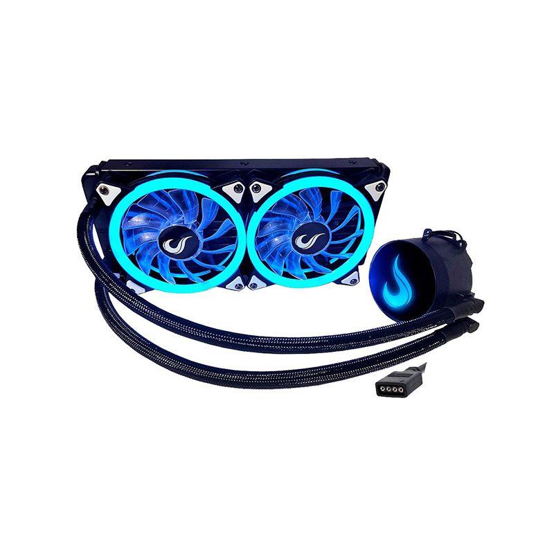 Water cooler gamer black rgb 240mm rm-wcb-02-rgb rise mode - Water ...