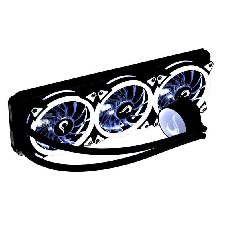 Water Cooler Rise Mode, 360mm, AMD/Intel, RGB, 12V, 2000RPM, Preto - RM ...