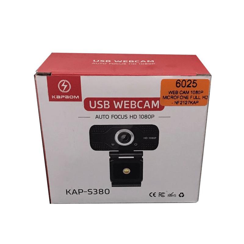 Web cam 1080p com microfone full hd kapbom kap-s380 - Webcam - Magazine ...