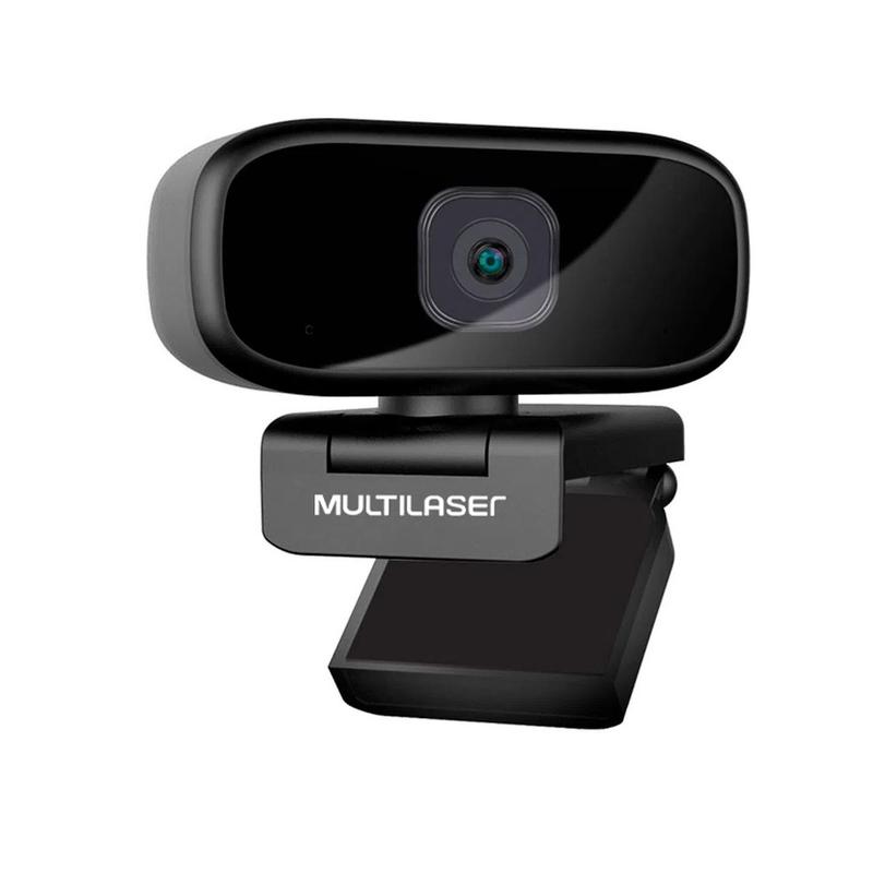 Webcam full hd 1080p auto focus rotacao 360 mic usb preto wc052 ...