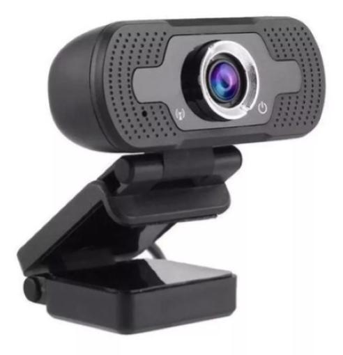 Webcam Full Hd 1080p Microfone Visão 360º Computador Câmera - BAK ...