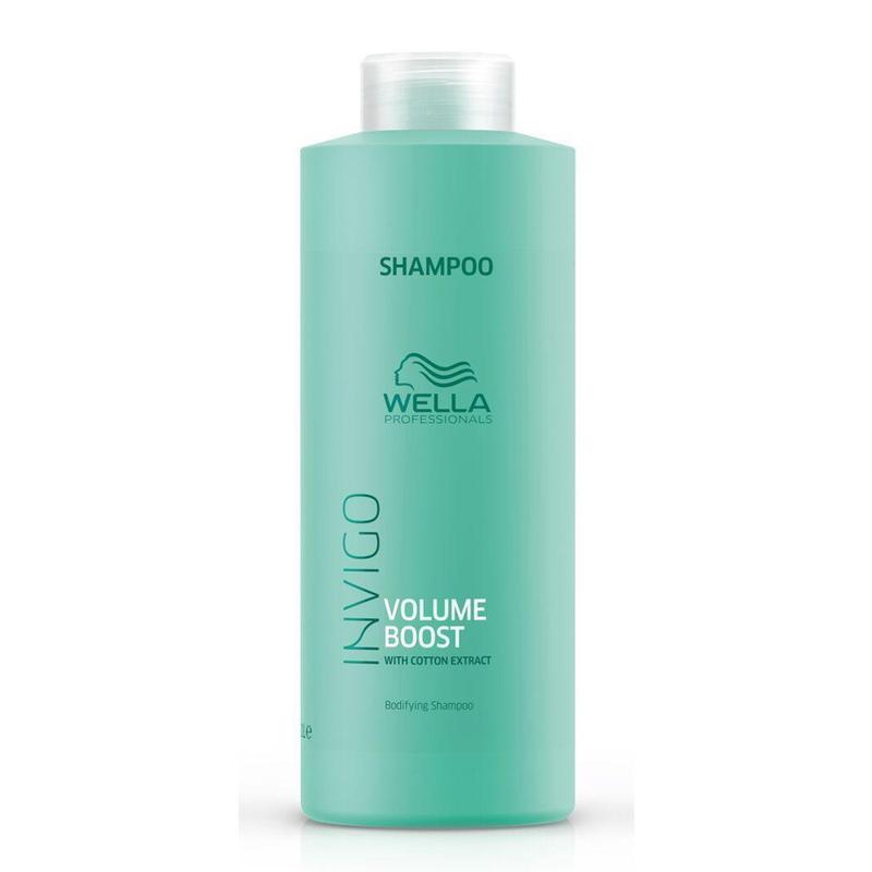 Wella Professionals - Invigo - Volume Boost Shampoo 1000 ml - Wella ...