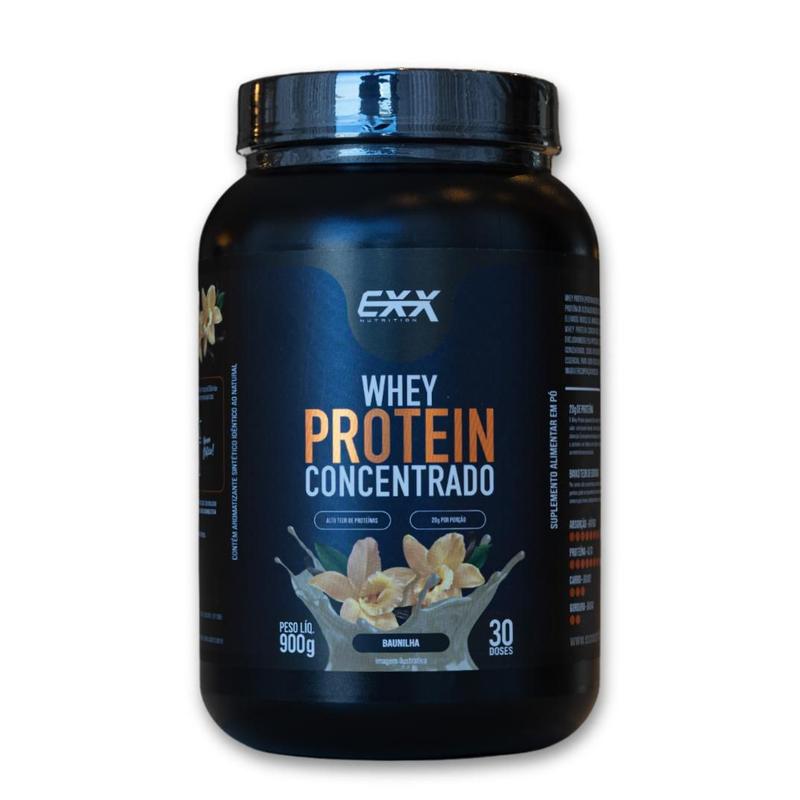 Whey 100% Concentrado Baunilha - Exx Nutrition - Whey Protein ...