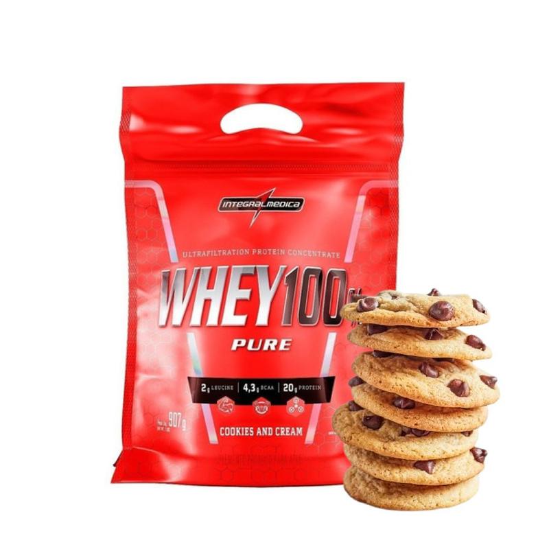 Whey 100% Concentrado IntegralMédica 900g Refil Wey Way Protein ...