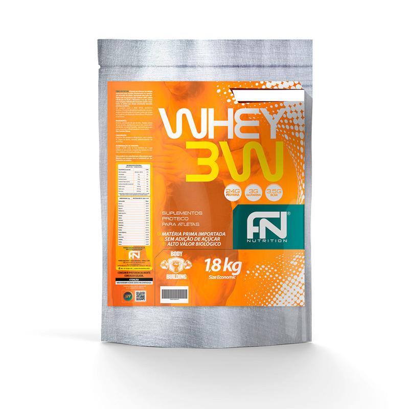 Whey 3w protein 1,8kg concentrado - isolado - hidrolisado 24g proteinas ...