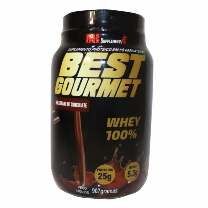 whey best gourmet milkshake de chocolate 907g mk supplements - Whey ...