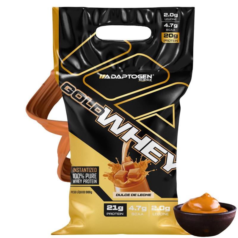 Whey gold adaptogen proteína concentrada 900g - Whey Protein - Magazine ...