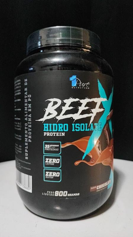 WHEY HIDRO PROTEIN ISOLATE - SABOR: CHOCOLATE - 35g PROTEINA - ZERO LACTOSE - ZERO GLUTEN ...
