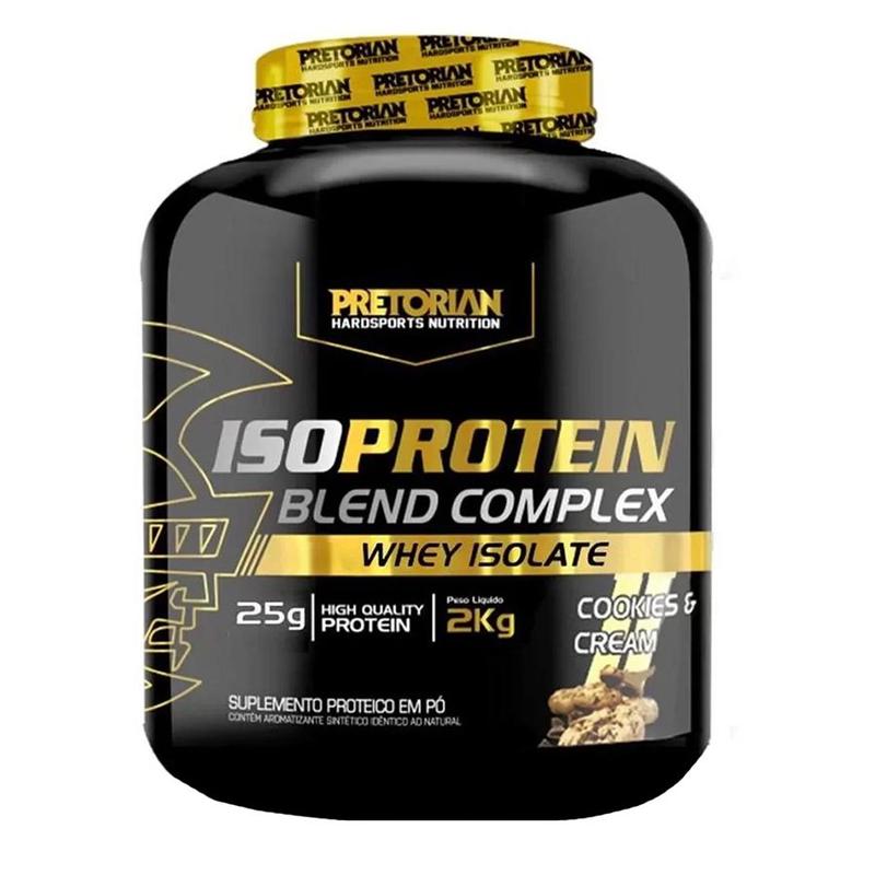 Whey Iso Protein Blend Complex 2Kg - Pretorian - Massa Muscular ...