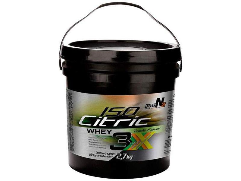 Whey Isolado Iso Citric 3 Sachês - ProN2 - Whey Protein - Magazine Luiza