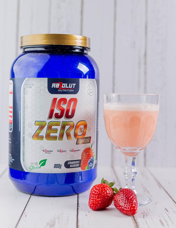 Whey Isolado Zero Lactose Com Stevia 900g-absolut Nutrition - Whey ...