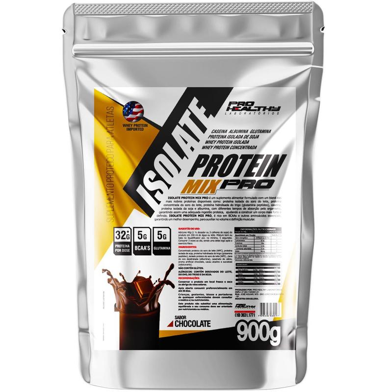 Whey Isolate Protein Mix Pro - refil 900g - Pro Healthy - Pro Healthy ...