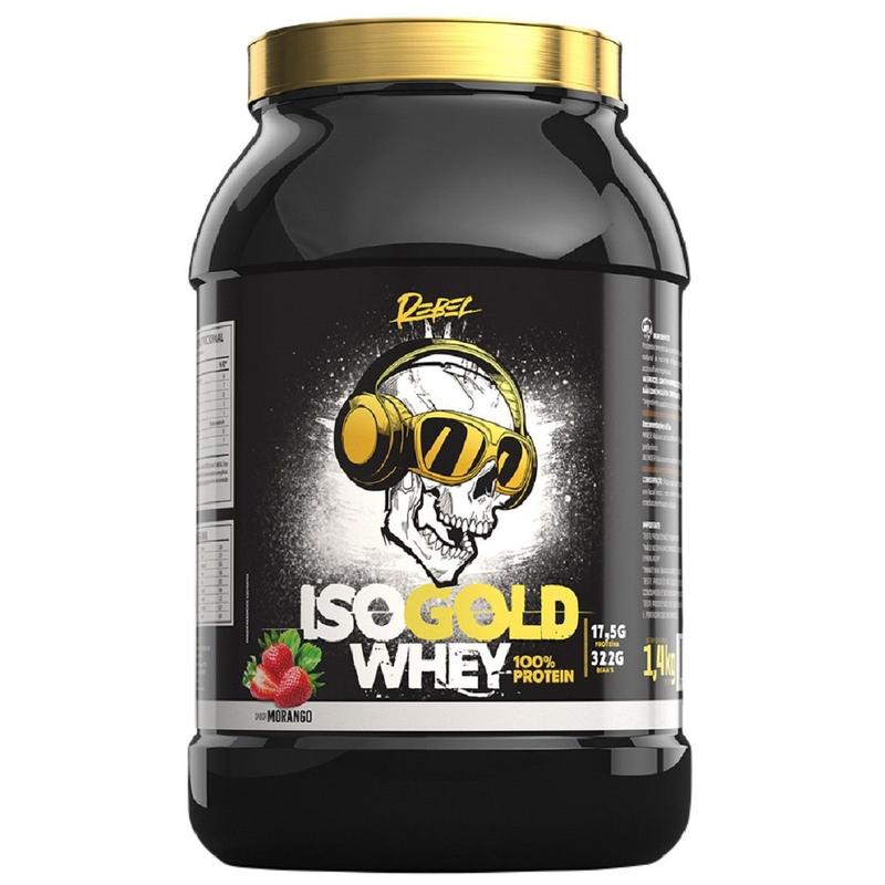 Whey Mass Protein ISO GOLD Isolado Mix 1400g - Rebel - Rebel Nutrition ...