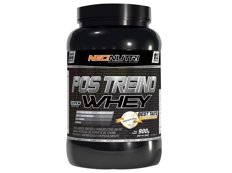 Whey Pós-Treino 900g Chocolate - Neo Nutri - Massa Muscular - Magazine ...