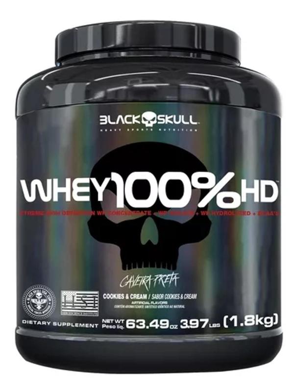Whey Protein 100%hd Pote 1.8kg Blackskull - black skull - Whey Protein ...