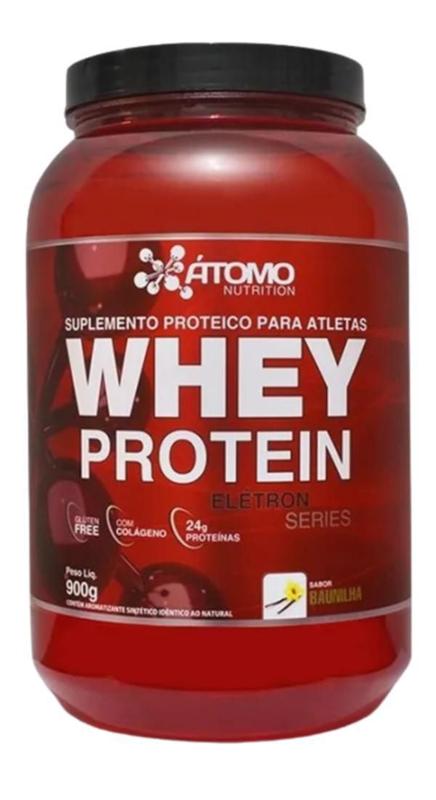 Whey Protein - 900G Baunilha - Átomo Nutrition - Massa Muscular - Magazine Luiza