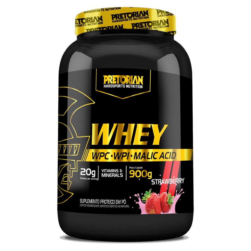 Whey Protein 900g Pretorian Whey Concentrado e Isolado - Whey Protein ...
