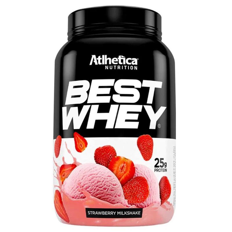 Whey protein best whey 900g - ATLHETICA NUTRITON - Massa Muscular ...