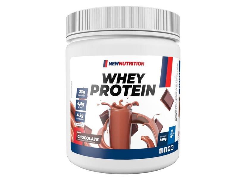 Whey Protein Concentrado 450g NewNutrition - New Nutrition - Whey ...