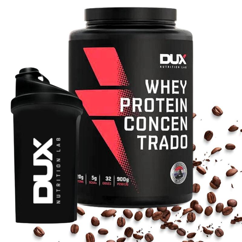 Whey Protein Concentrado Dux Nutrition 900g Suplemento Em Pó Wei Varios ...