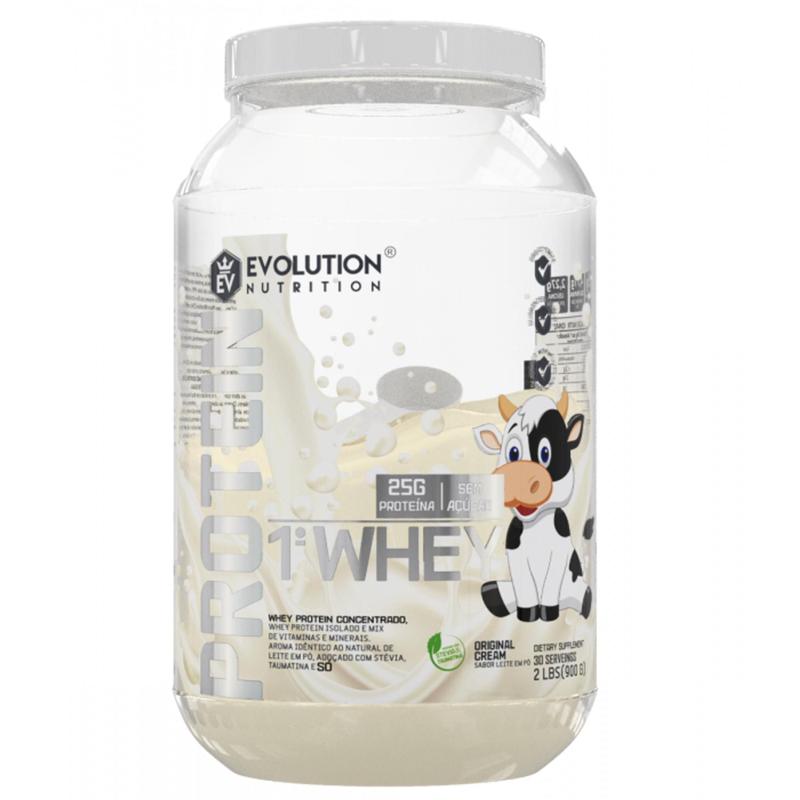 Whey Protein Concentrado e Isolado -EVO - 900g - EVOLUTION - Whey ...