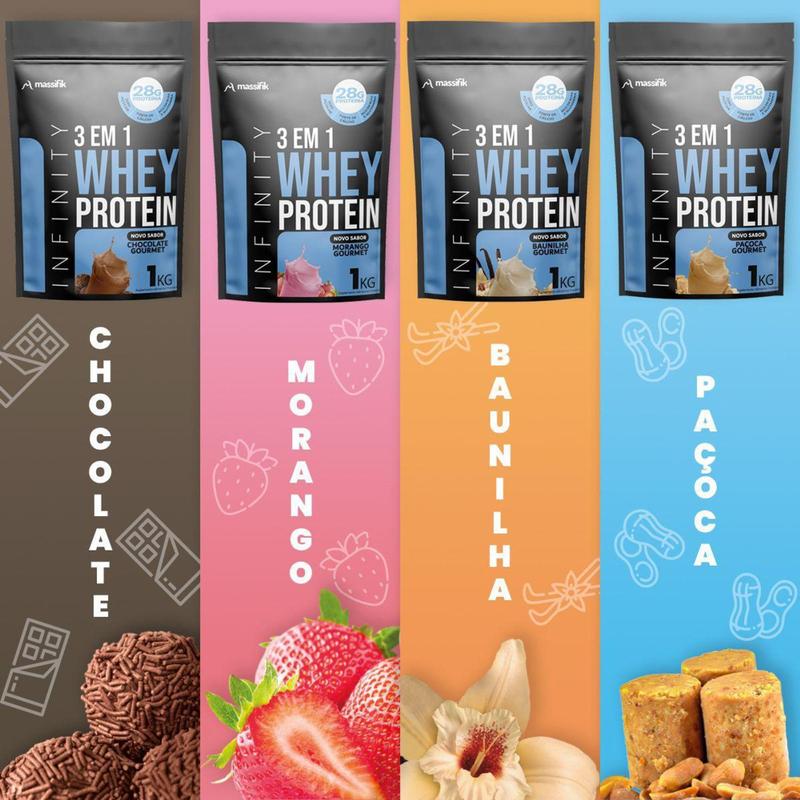 whey protein concentrado isolado hidrolisado 3w Infinity - Baunilha ...