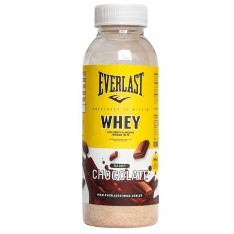 Whey Protein Everlast 3W Chocolate 40g - Whey Blend - Magazine Luiza