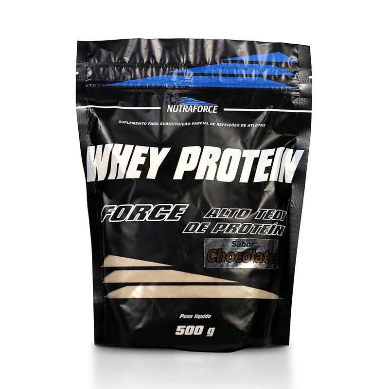 Whey Protein Force 500g - Nutraforce - Massa Muscular - Magazine Luiza