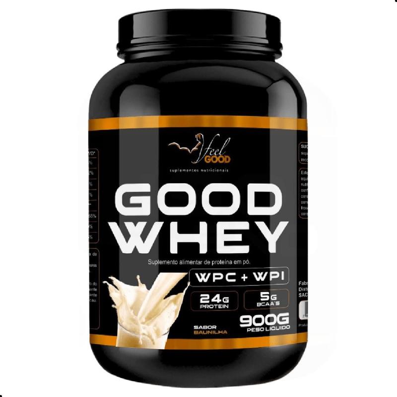 Whey Protein Good WPC + WPI 900g Feel Good - Whey Protein - Magazine Luiza
