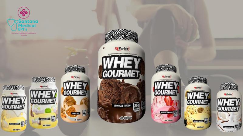 Whey Protein Gourmet 907gr -FN forbis- Diversos Sabores (ORIGINAL ...